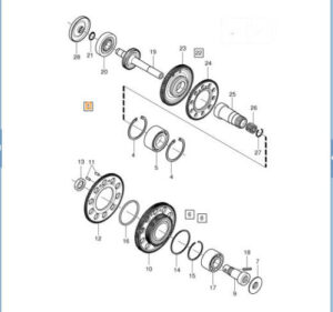 Drive Gear Set - Volvo (31272769) - Volvo - Range Rover - Jaguar READ Info